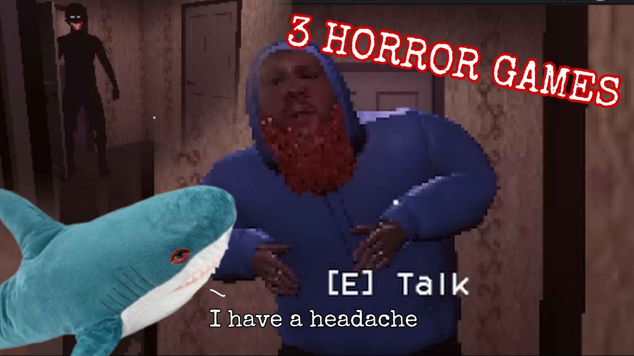 Why is CaseOh here? AND WHY IS HE HERE?? (3 Horror games) - YouTube