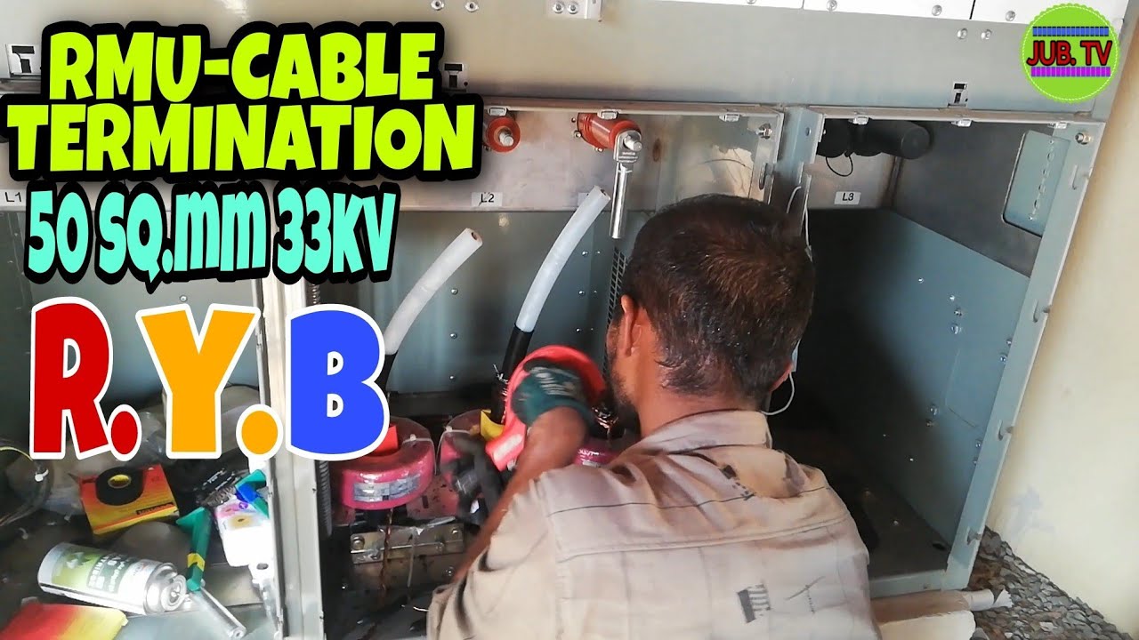 "RING MAIN UNIT" PANEL CABLE TERMINATION 50sq.mm 33kv. - YouTube