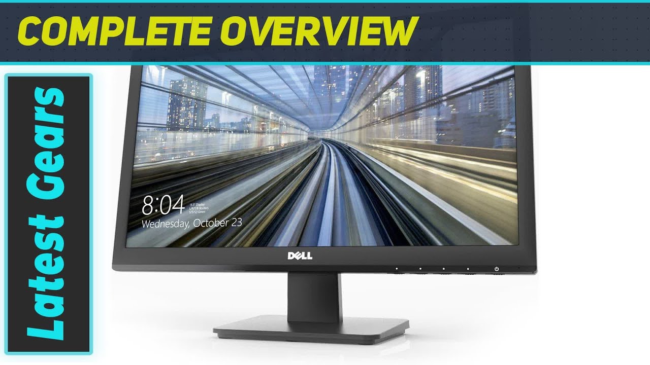 Dell D2015H 19.5-Inch LED Monitor Review - YouTube