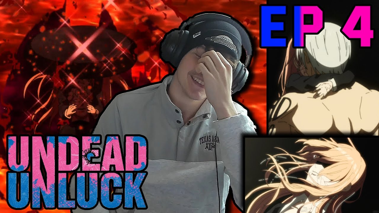 FUUKO AND ANDY VS. GENA!! || Undead Unluck Episode 4 Reaction!! - YouTube