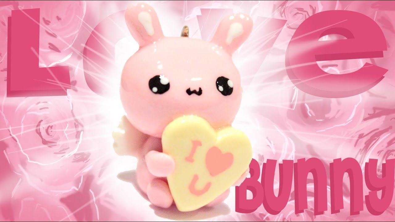 LoveBunny! Kawaii Friday 111 - Tutorial in Polymer clay! - YouTube