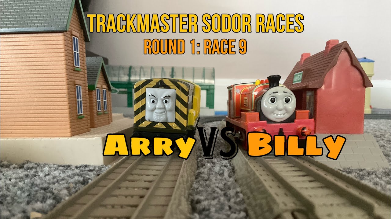 Trackmaster Sodor Races | Round 1: Race 9 | Arry vs Billy - YouTube