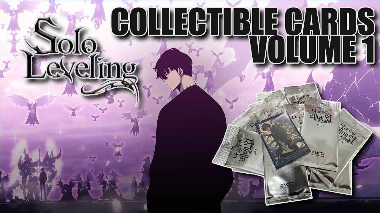 OPENING 12 OFFICIAL PACKS OF SOLO LEVELING COLLECTIBLE CARDS | SOLO ...