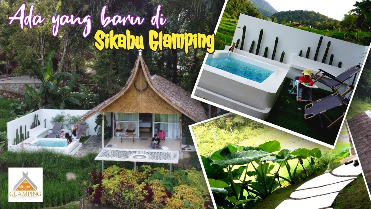 Glamping terbaru di Sikabu Glamping | Sikabu Gonjong - YouTube