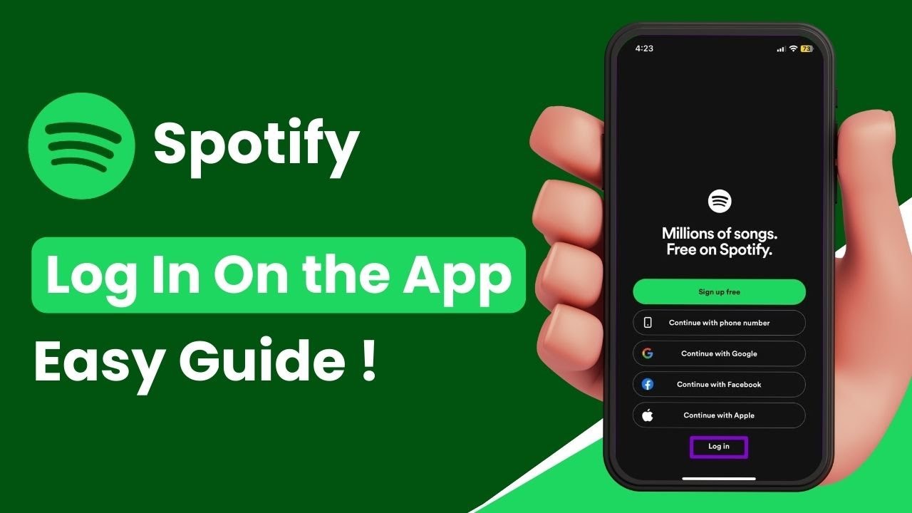 How to Login on Spotify App ! - YouTube