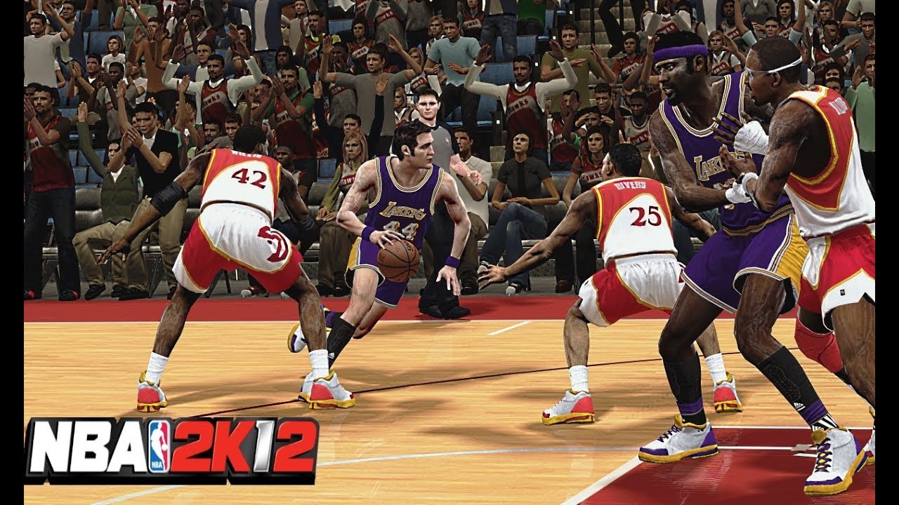 NBA 2K12 : 1971-72 LA Lakers Vs. 1989-90 Atlanta Hawks | 4K 60fps | PC Gameplay - YouTube
