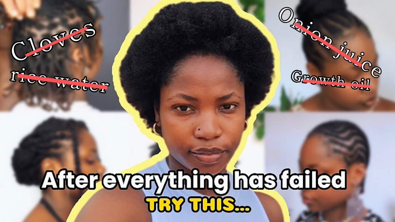 Watch This If You Struggle With GROWING Your Natural Hair (tips to ...