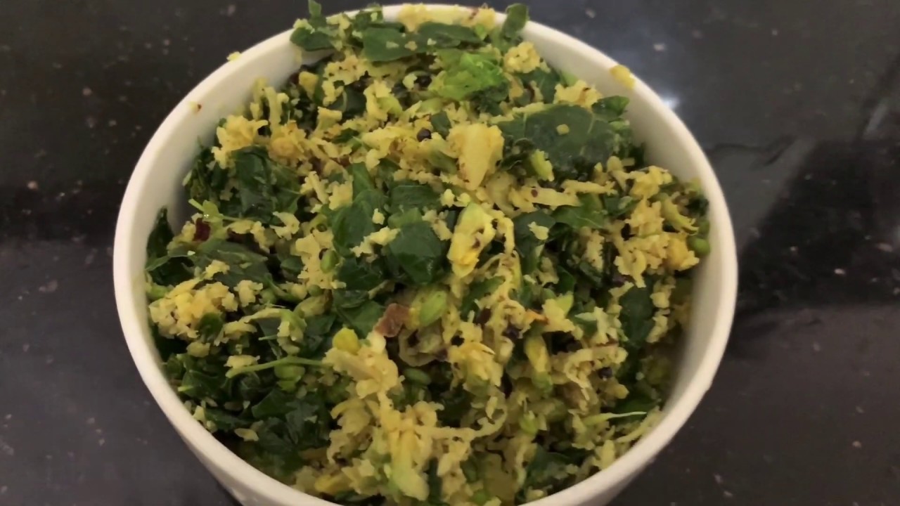 Muringayila Thoran / Moringa leaves Thoran Recipe in Malayalam with ...