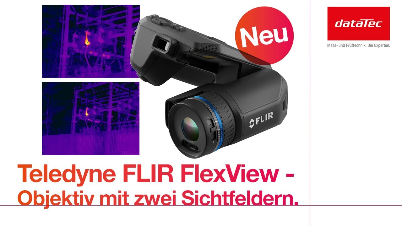 Teledyne FLIR FlexView - Objektiv mit zwei Sichtfeldern. - YouTube