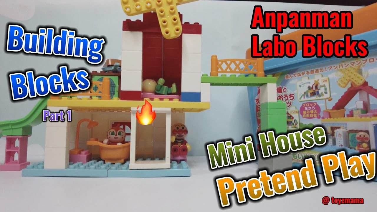 Best Educational Toys, ABC, 123, Music - Anpanman LaboBlocks Anpanman ...