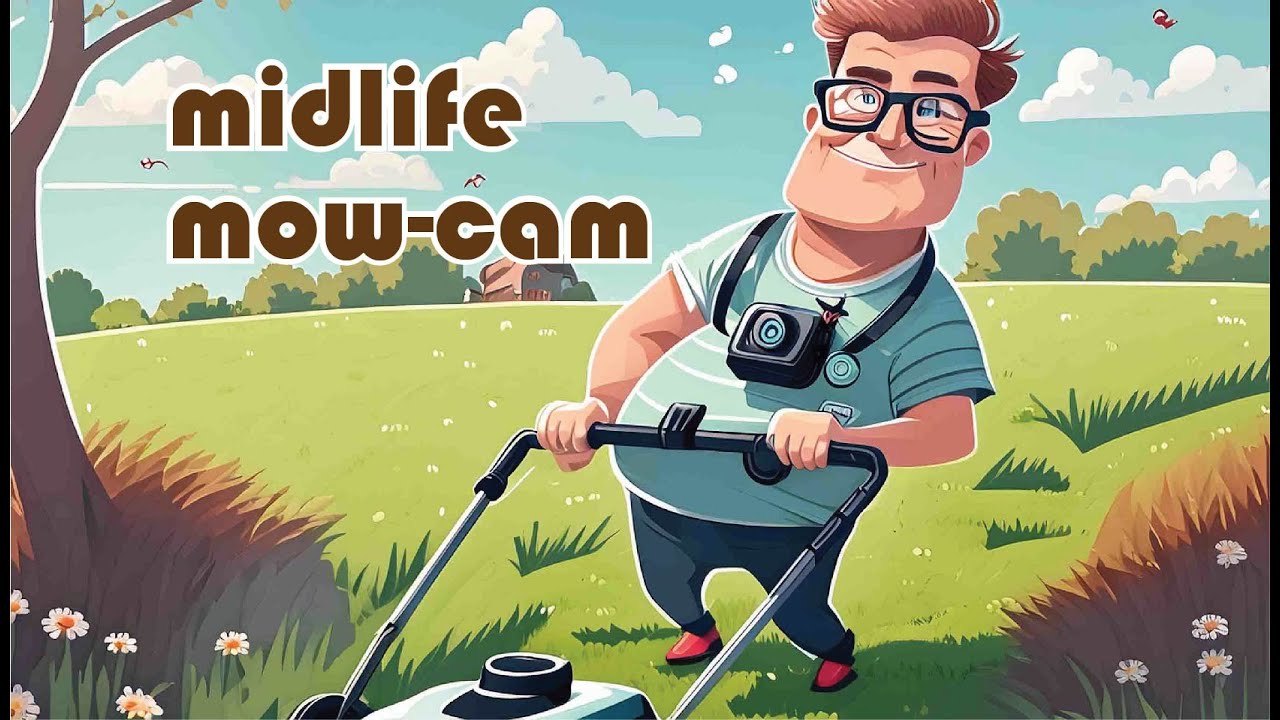 ASMR for Masochists: Huge Dork Mows Lawn with GoPro - YouTube