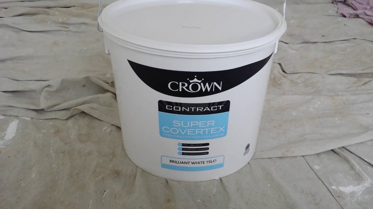 Crown Covertex Matt Emulsion - YouTube