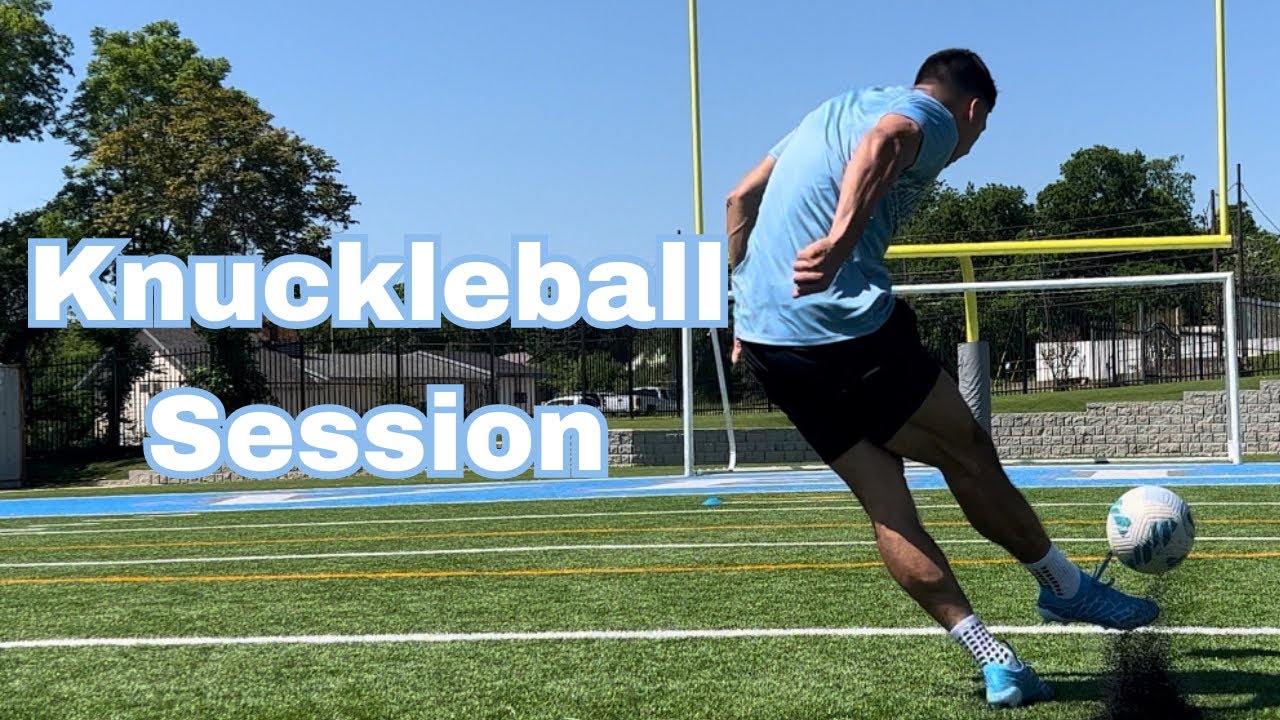 Knuckleball Shooting Session 💫⚽️ - YouTube