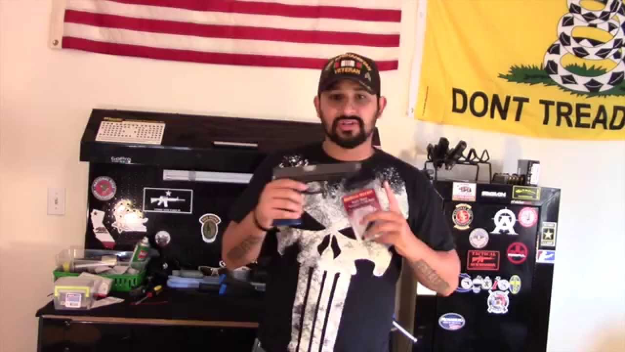 Glock 34 Build Pt.6: Tungsten Guide Rod & Guide Rod Spring - YouTube