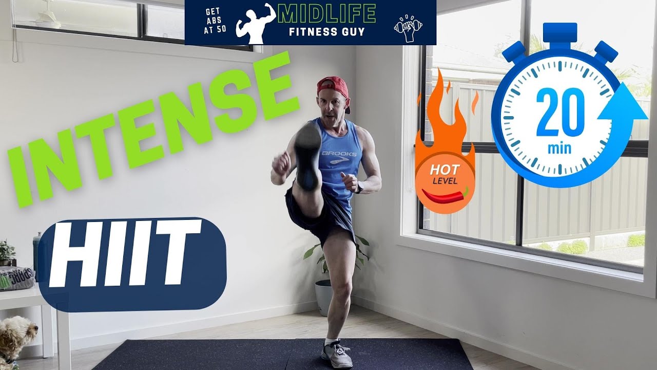 HIIT Workout 20 Minutes No Equipment - YouTube