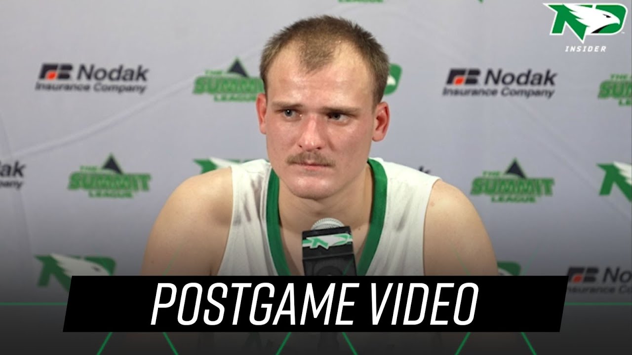 UND Men's Basketball | Eli King Postgame Press Conference | 11.16.23 ...