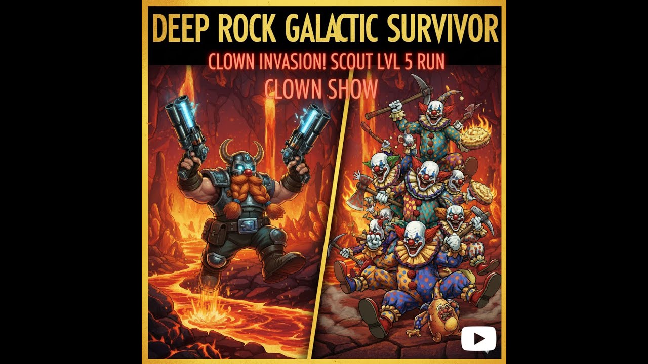 Insane Ending, Deep Rock Galactic Survivor gaming level 5 magma core ...