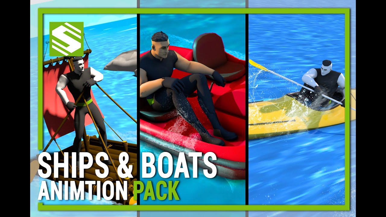 Ships and Boats Animations Pack - Unity Demo - YouTube