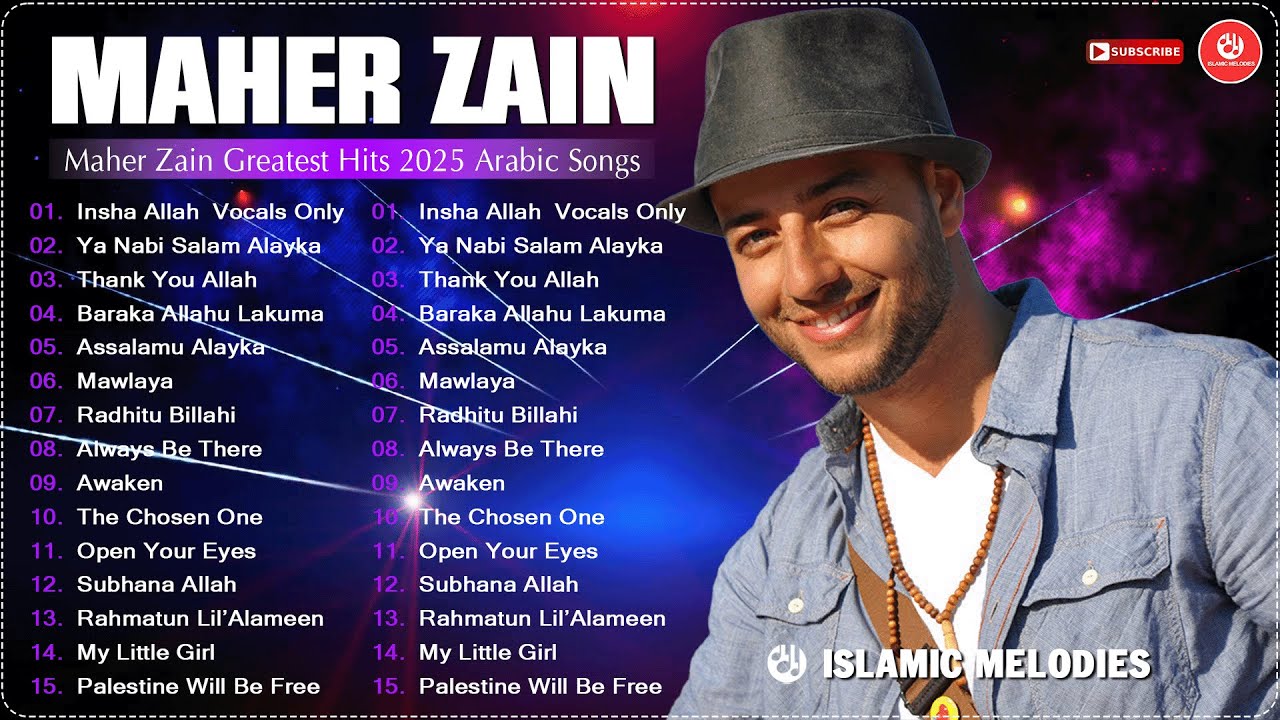 Maher Zain Lagu Terbaik 🎹 Top 20 Arabic Islamic Songs 2025 - YouTube