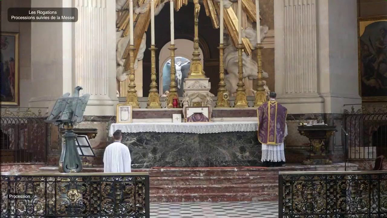 Les Rogations - Procession et Messe - YouTube
