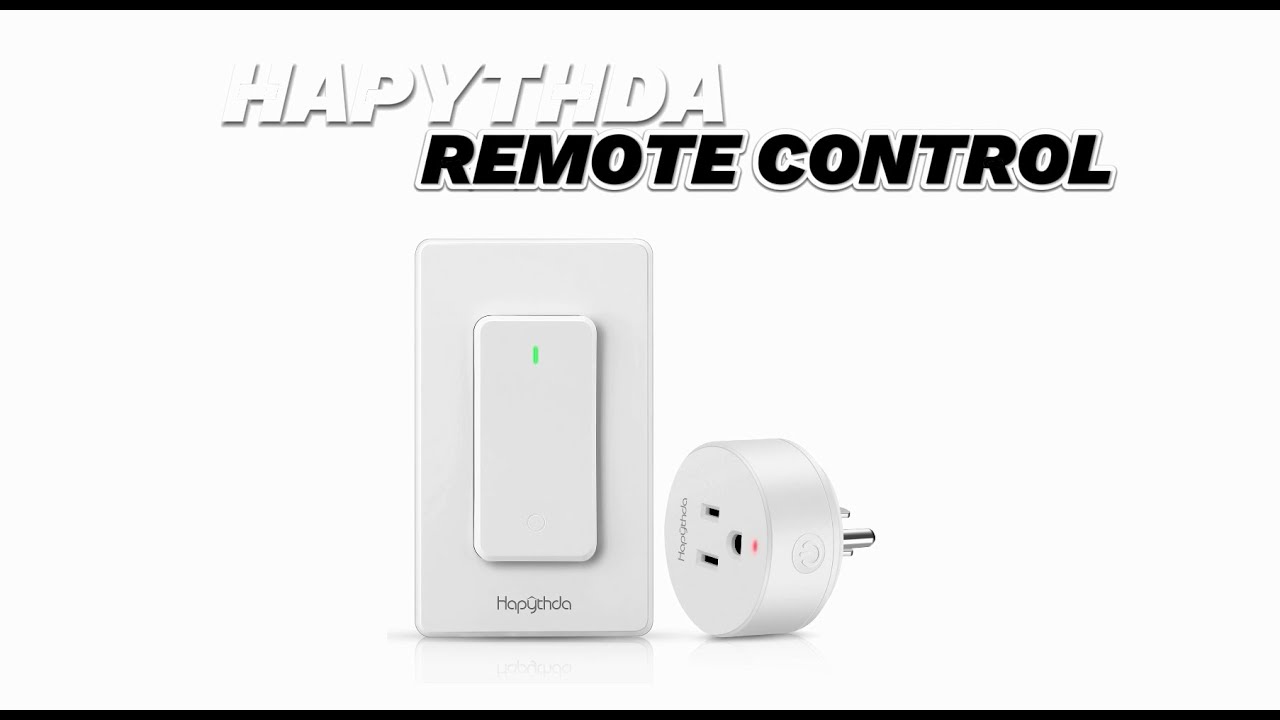 HAPYTHDA REMOTE CONTROL - MAKE YOUR LIFE EASIER - YouTube