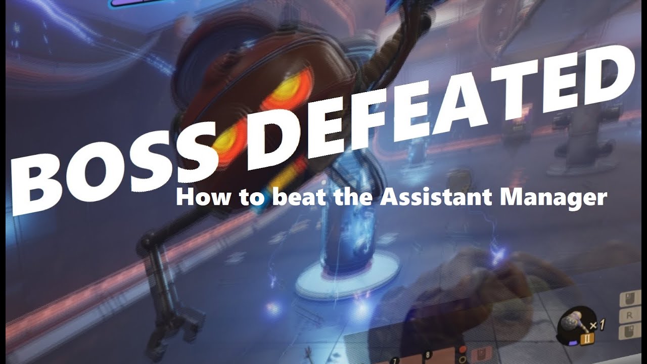 Do THIS to beat the Assistant Manager - Grounded Tips - YouTube