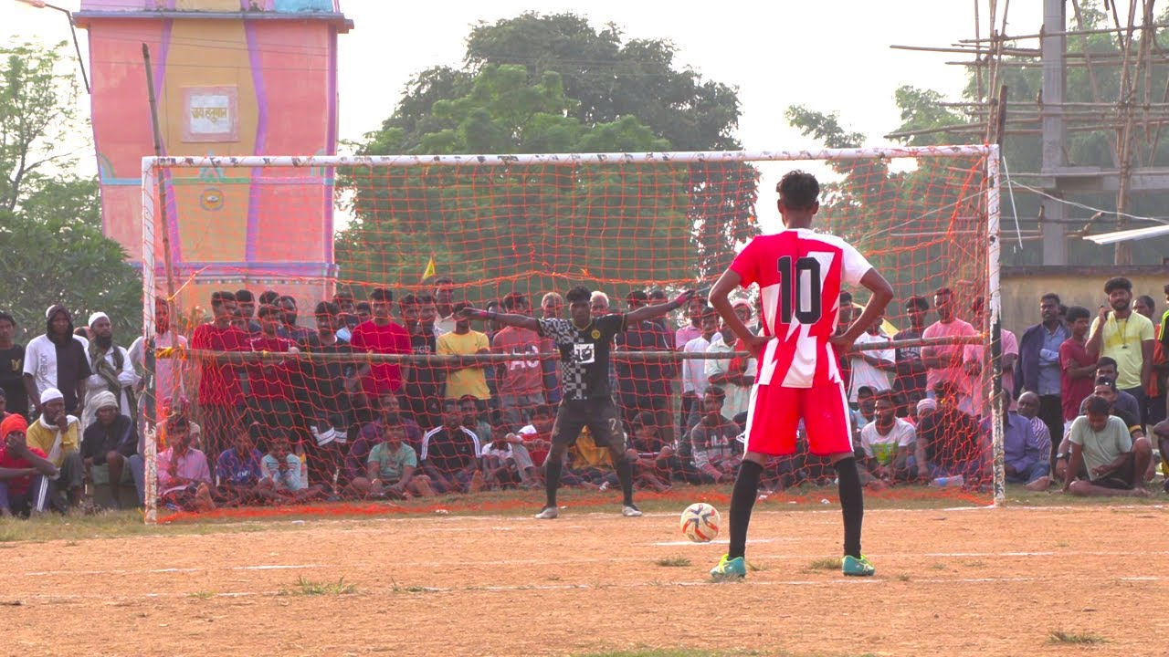FABULOUS PENALTY KICK I RAJU FC VS KHALKHO BRO I MARUTI MANGAL FOOTBALL ...