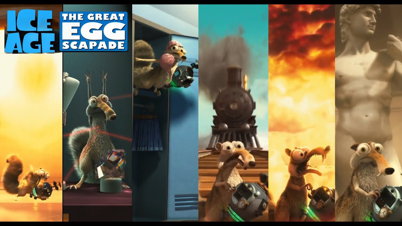 SCRAT LOST IN TIME 😱 | Ice Age Great Egg Chaos - YouTube
