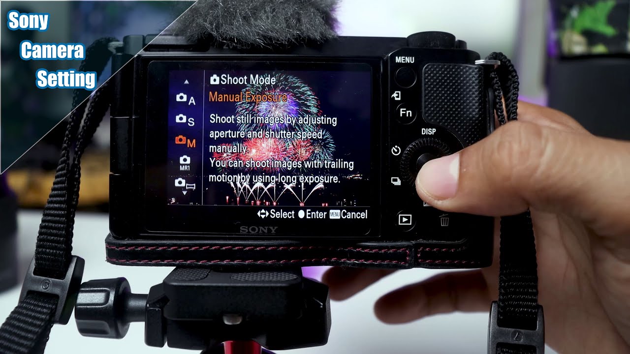របៀបថតនៅលើកាមេរ៉ា Sony || How To Setting Sony Camera - YouTube