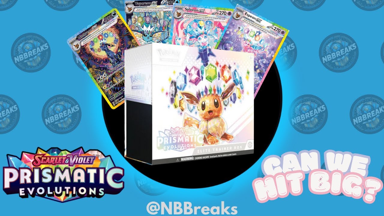 WE GOT ONE OF THE NEW POKÉMON PRISMATIC EVOLUTION ELITE TRAINER BOXES ...