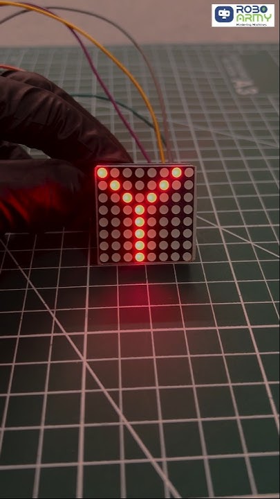 DIY Amazing Projects Using Dotmatrix#scienceproject #snakegame #arduinoproject #dotmatrix # ...