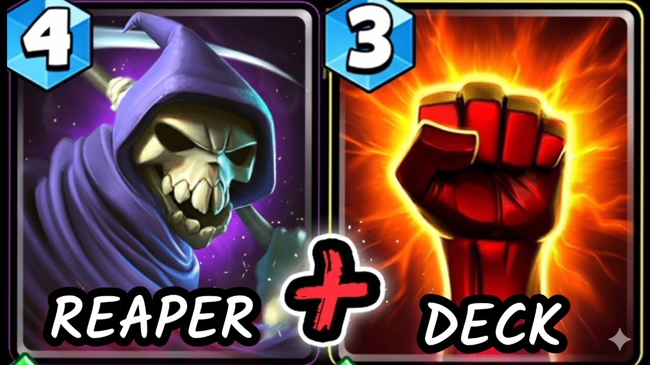 Deadly Reaper Deck Gameplay? Castle Crush - YouTube