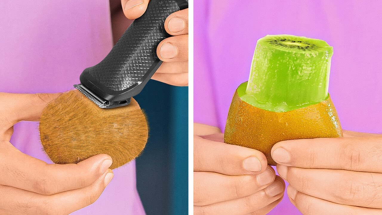 УМНЫЕ СПОСОБЫ РЕЗАТЬ И ЧИСТИТЬ ФРУКТЫ 🥝 КУХОННЫЕ ХИТРОСТИ Youtube