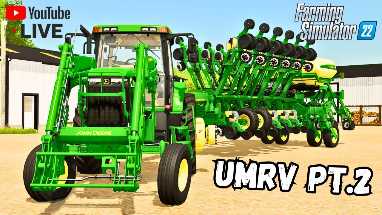 FIRST DAY AND WHERE ALREADY PLANTING!!! (UMRV RP PT.2) LIVE WITH ...