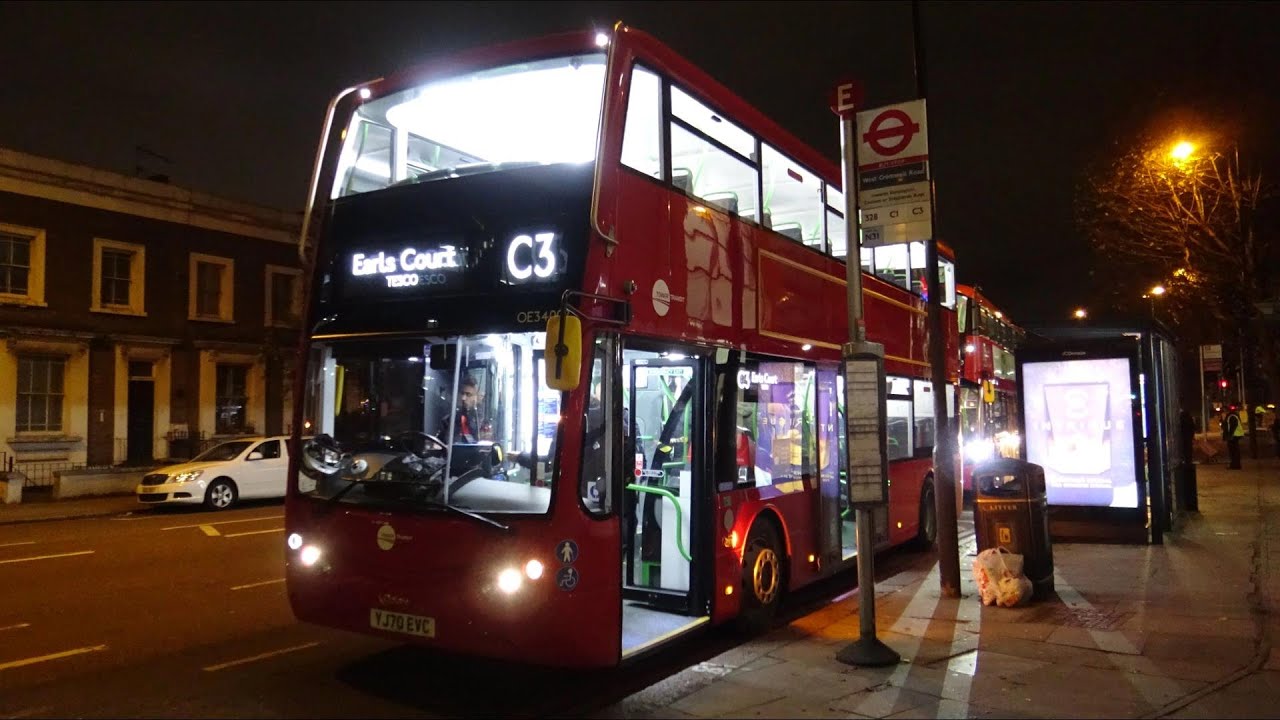 BRAND NEW Optare Metrodecker EV On Route C3 - YouTube