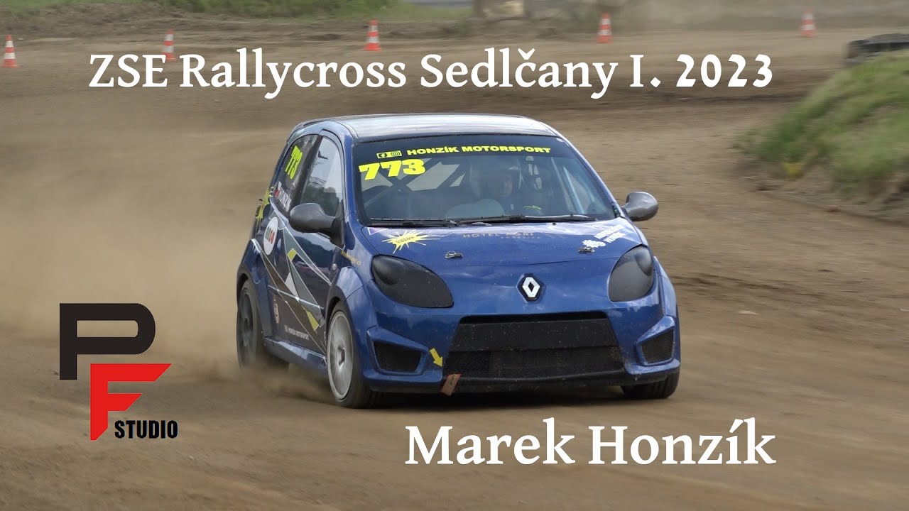 Marek Honzík - Renault Twingo - ZSE Rallycross Sedlčany I. 2023 - YouTube