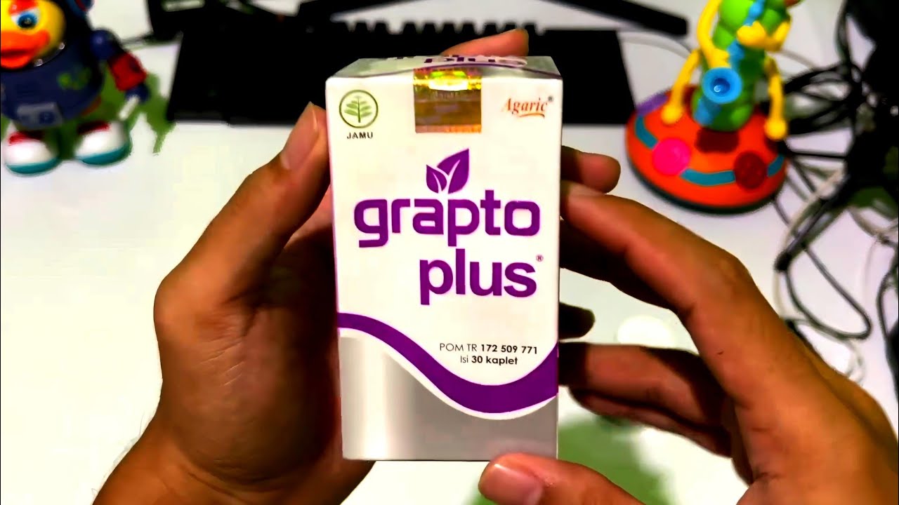 📦 Unboxing dan Review Grapto Plus 100% Asli! Beli Online, Aman ...