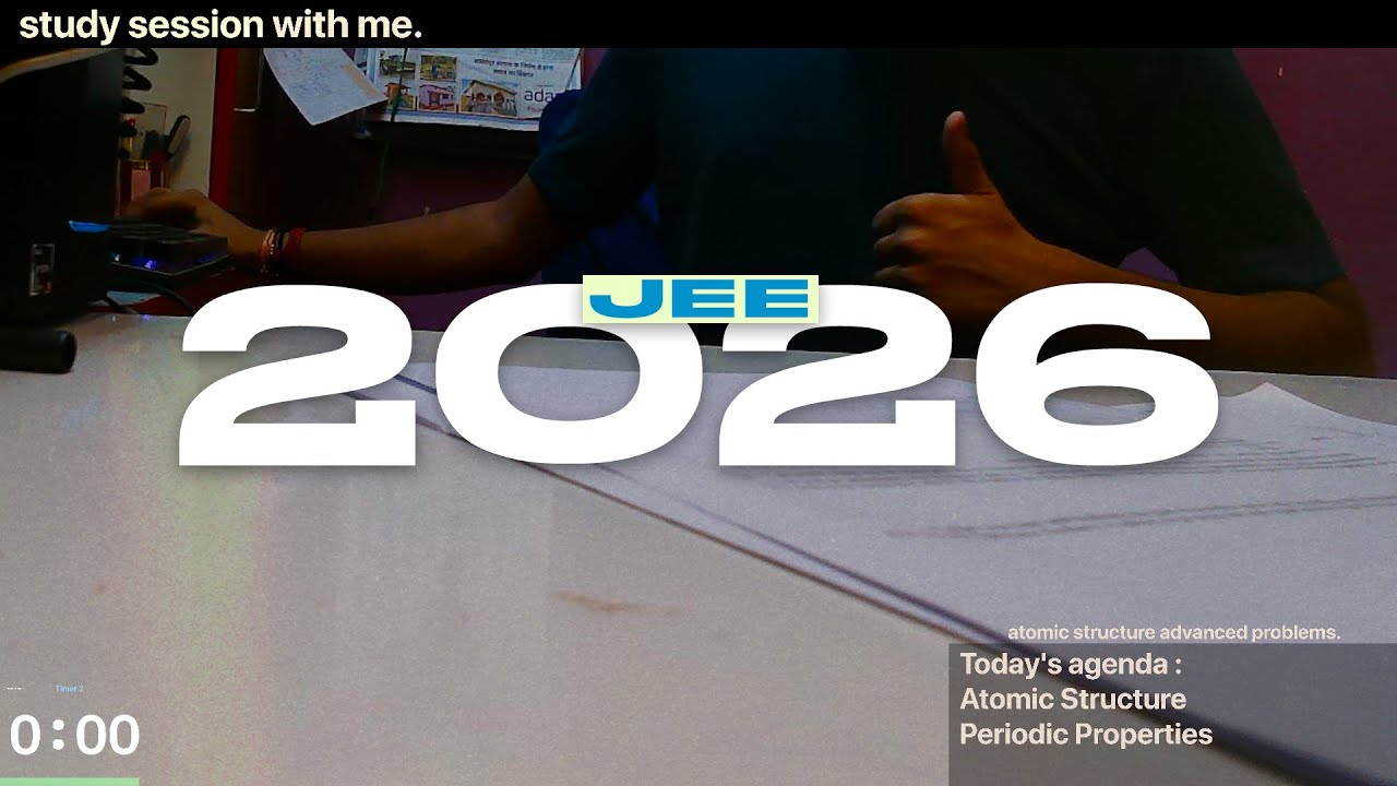 solving some problems. [JEE 2026Tard] - YouTube