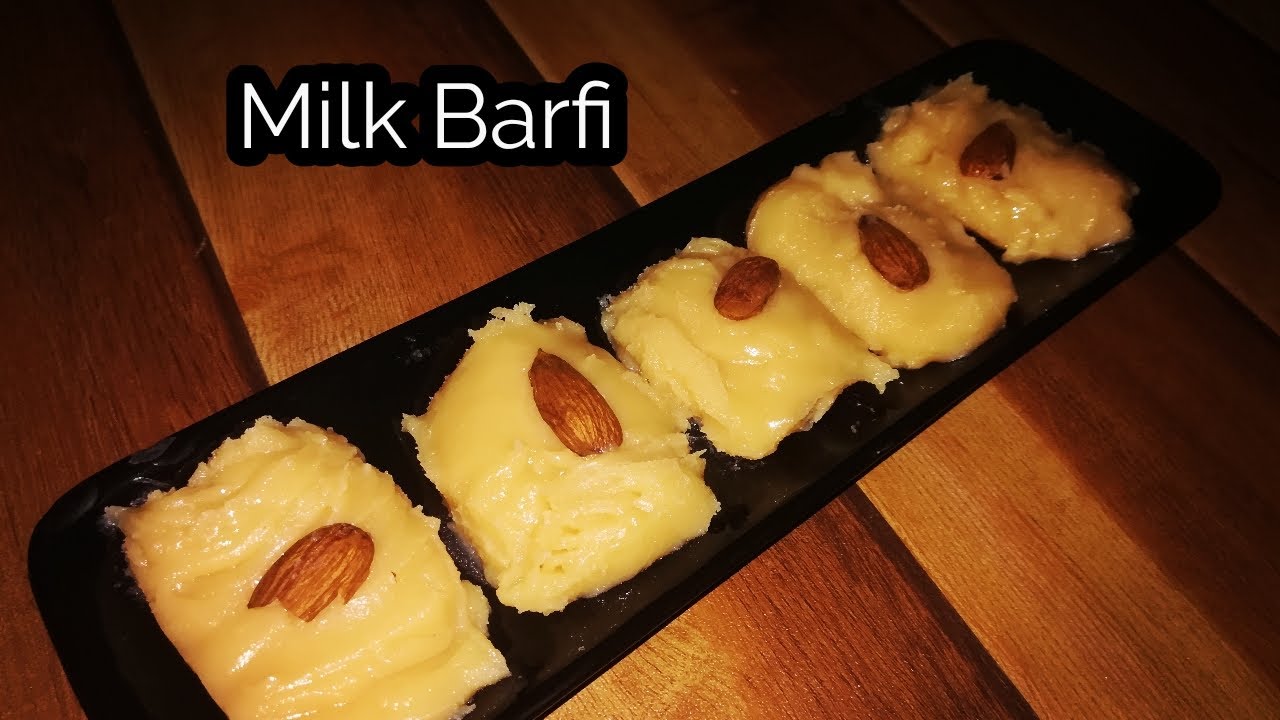 Easy Milk Barfi Recipe |Milk Powder Barfi Recipe |Homemade Mithai ...