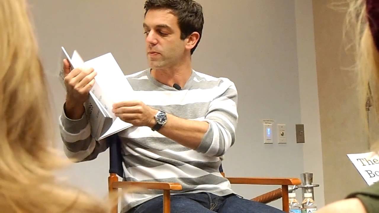 B.J. Novak reading children's book - YouTube