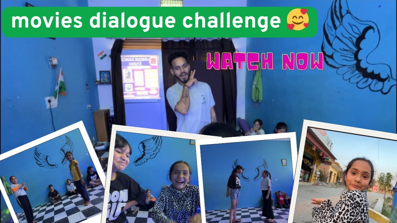 MOVIES DIALOGUE CHALLENGE 🥰 || WITH BCCHA PARTY 🎉 || FUN MASTI 💃🏻 ...