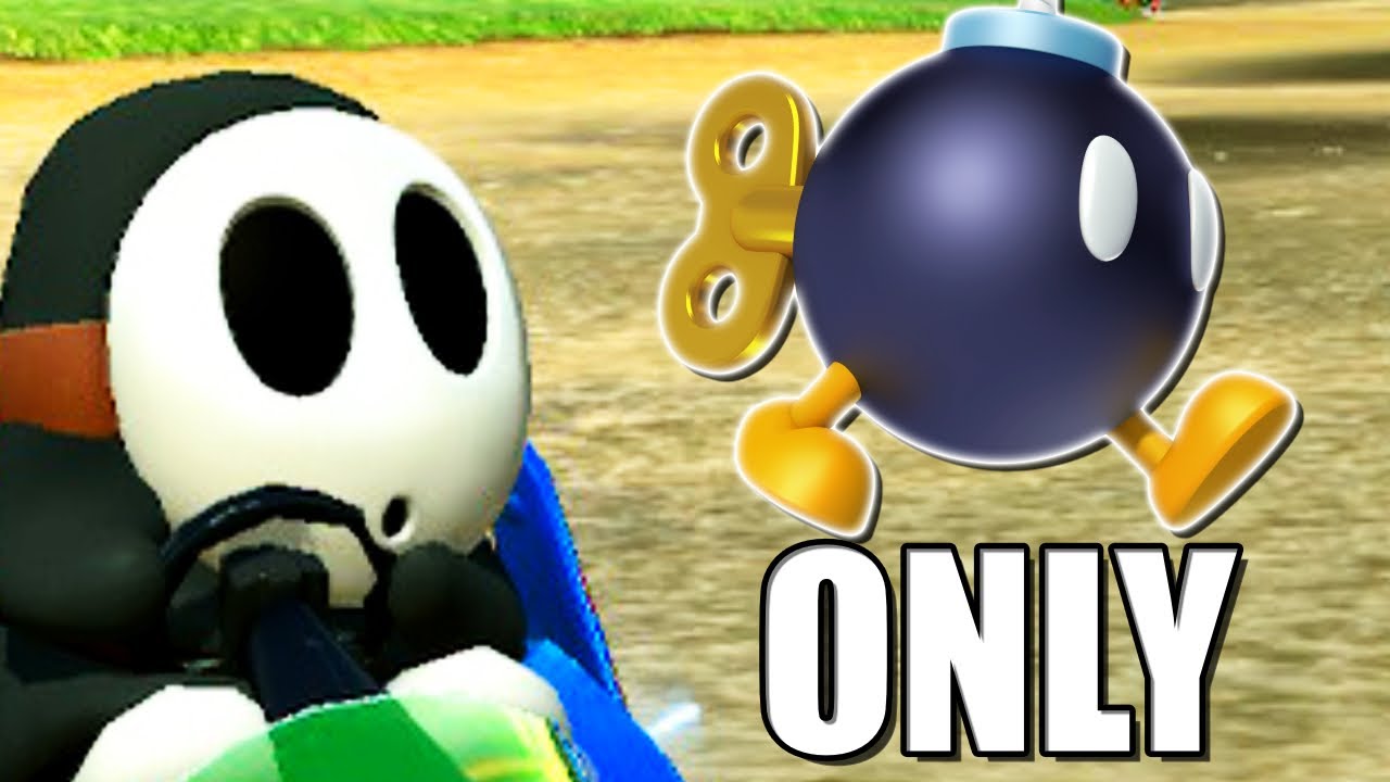 What bomb ombs ONLY looks like in mario kart 8 deluxe - YouTube