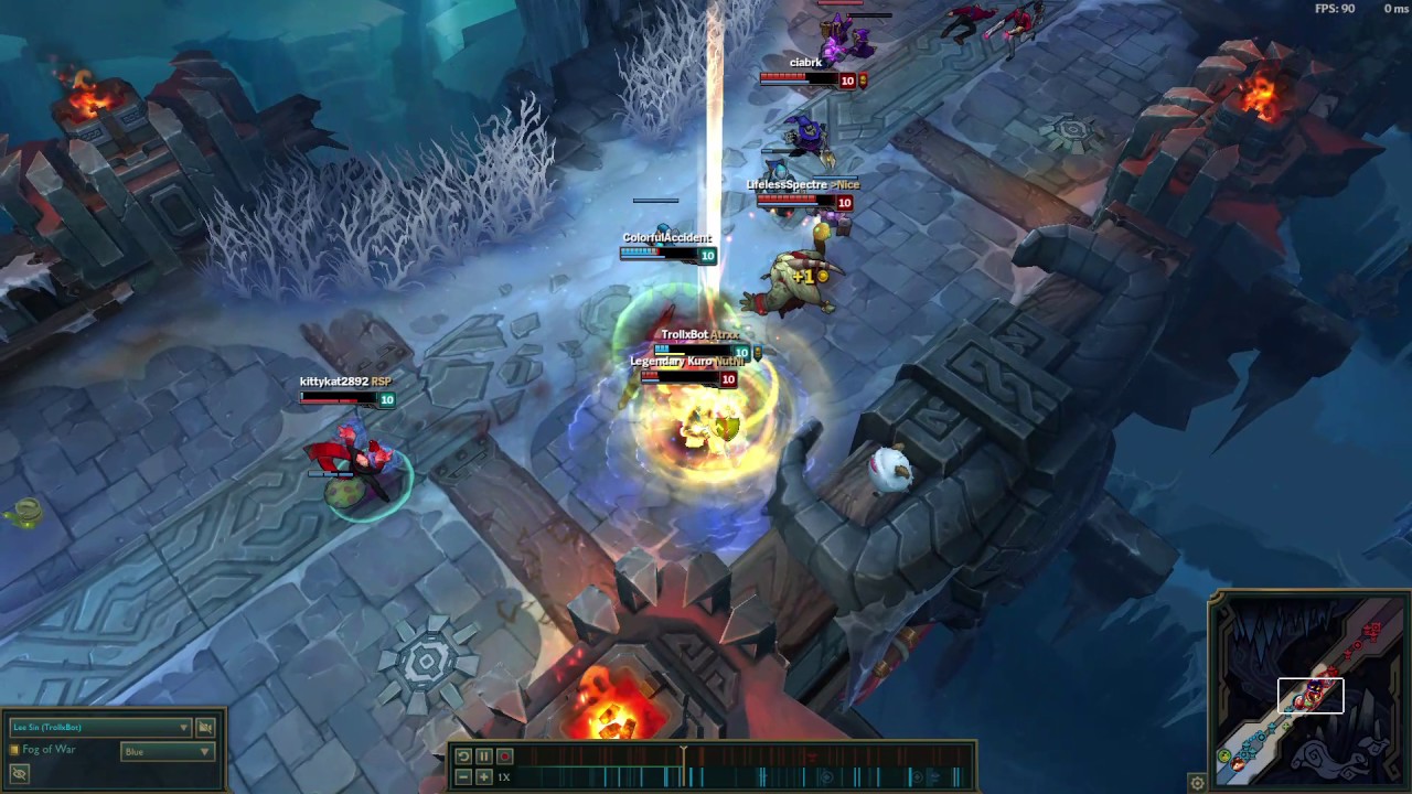 God Fist Lee Sin gameplay - YouTube