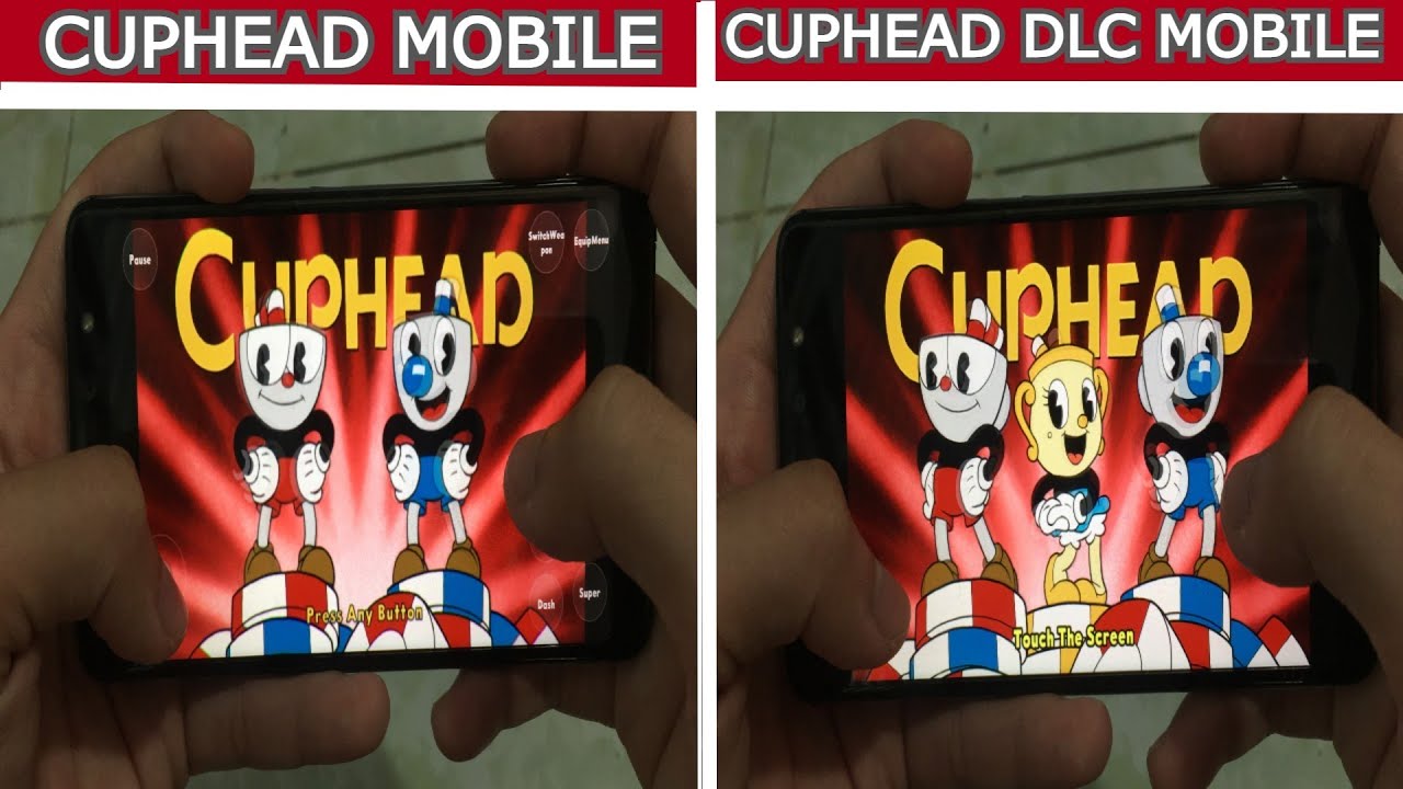 Cuphead Mobile vs Cuphead DLC Mobile | Comparisons - YouTube