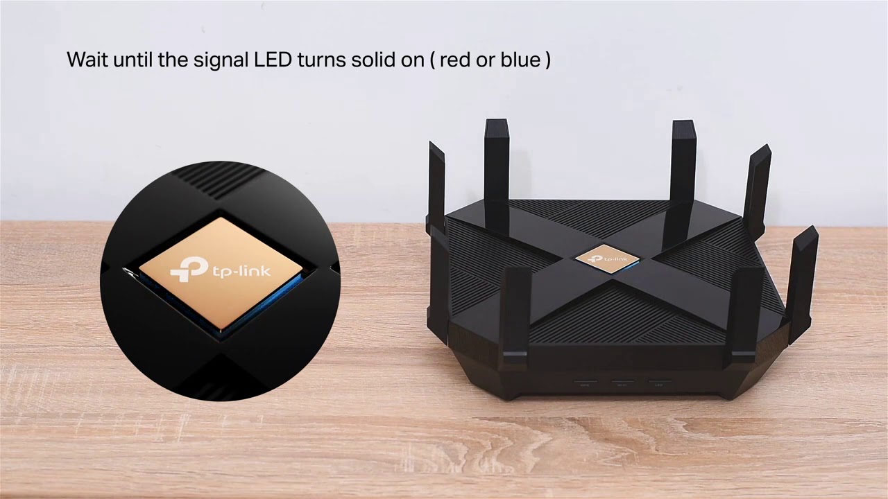Setup : TP Link AX6000 Next-Gen Wi-Fi 6 Router Archer AX6000 - YouTube