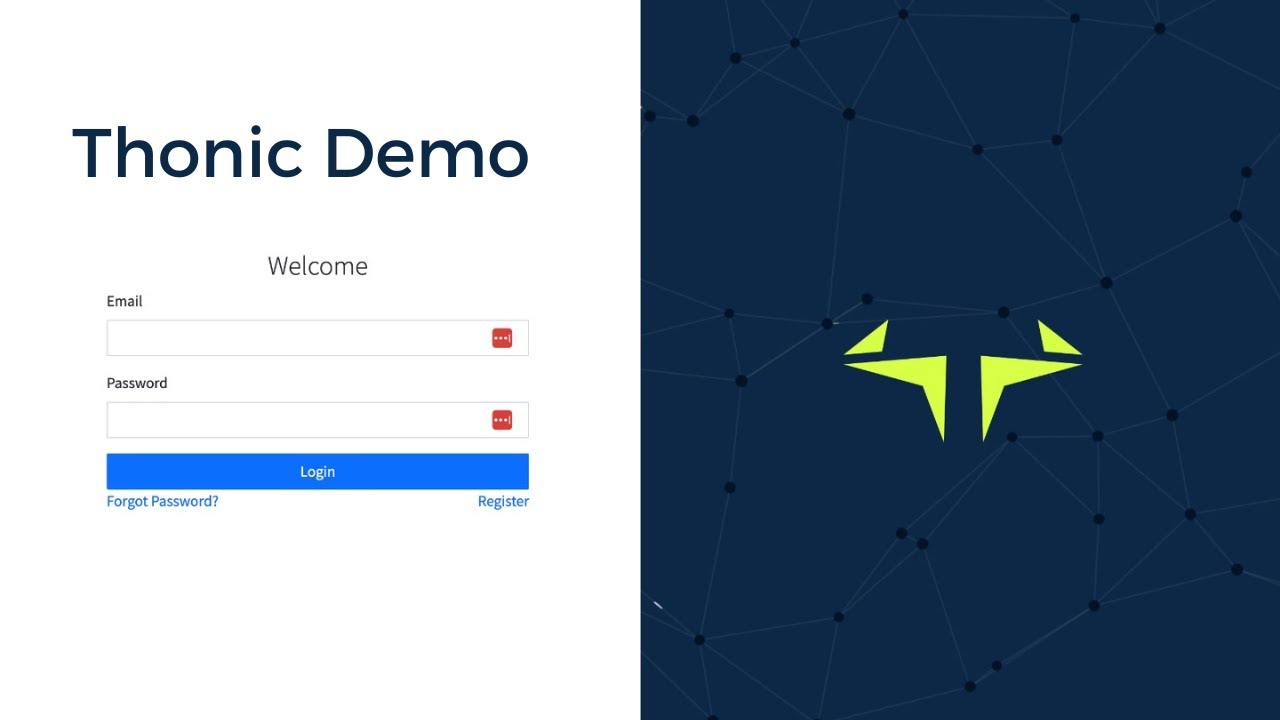 Thonic platform - alpha demo - YouTube