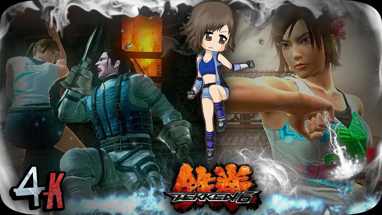 Asuka Kazama ( White Outfit ) Ultra Hard Tekken 6 UHD 4K 60 FPS - YouTube