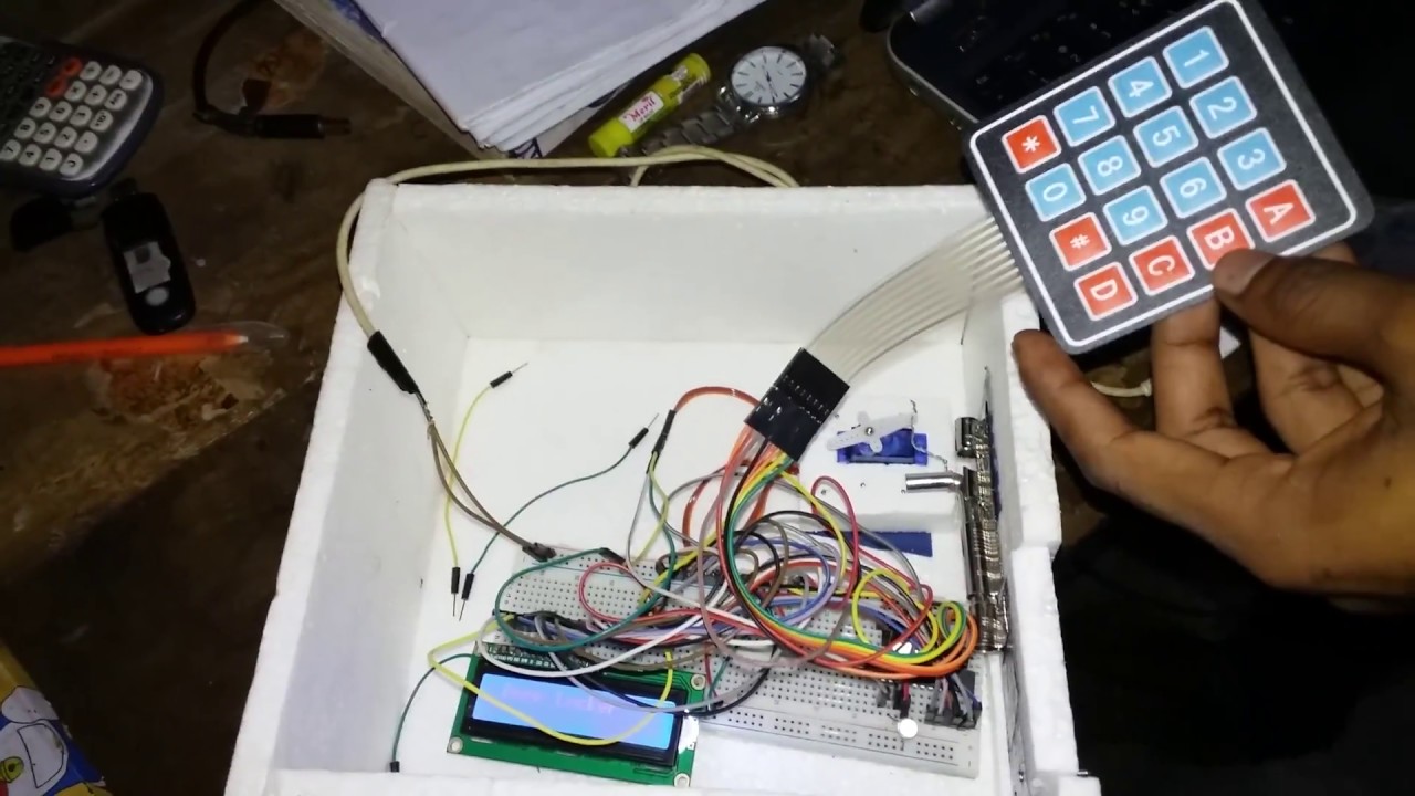 PIC Microcontroller Based Door Locker [Project Video] - YouTube