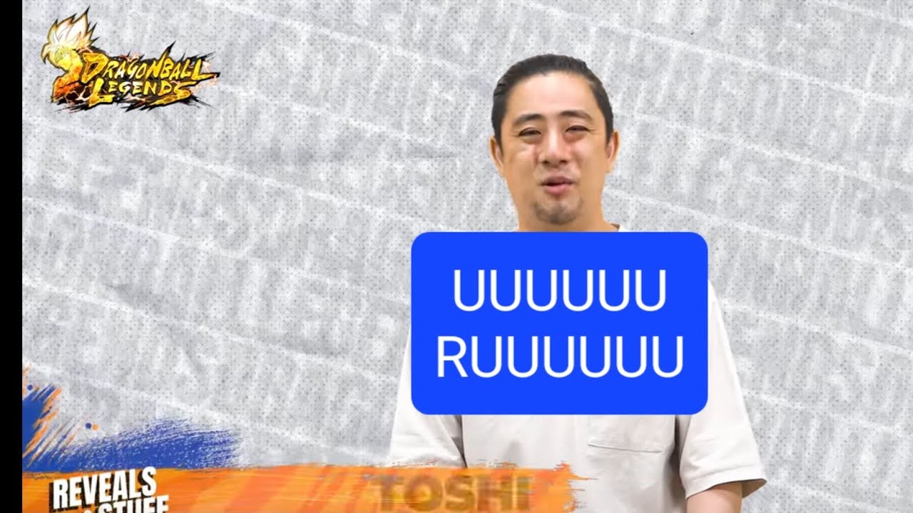 TOSHI DESAFIOU A COMUNIDADE? DRAGON BALL LEGENDS - YouTube