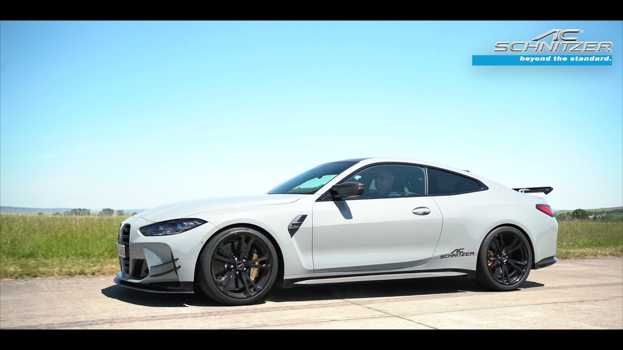 Aerodynamic Tests M4 by AC Schnitzer on Mendig Airfield - YouTube